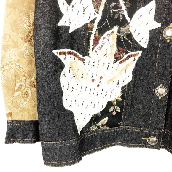 Alex Kin | Jackets & Coats | P24 Alex Kin Womens Large Floral Coat ...